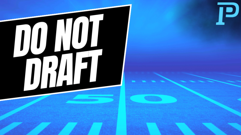 The Podfather's Do Not Draft List for Fantasy Football - 2023