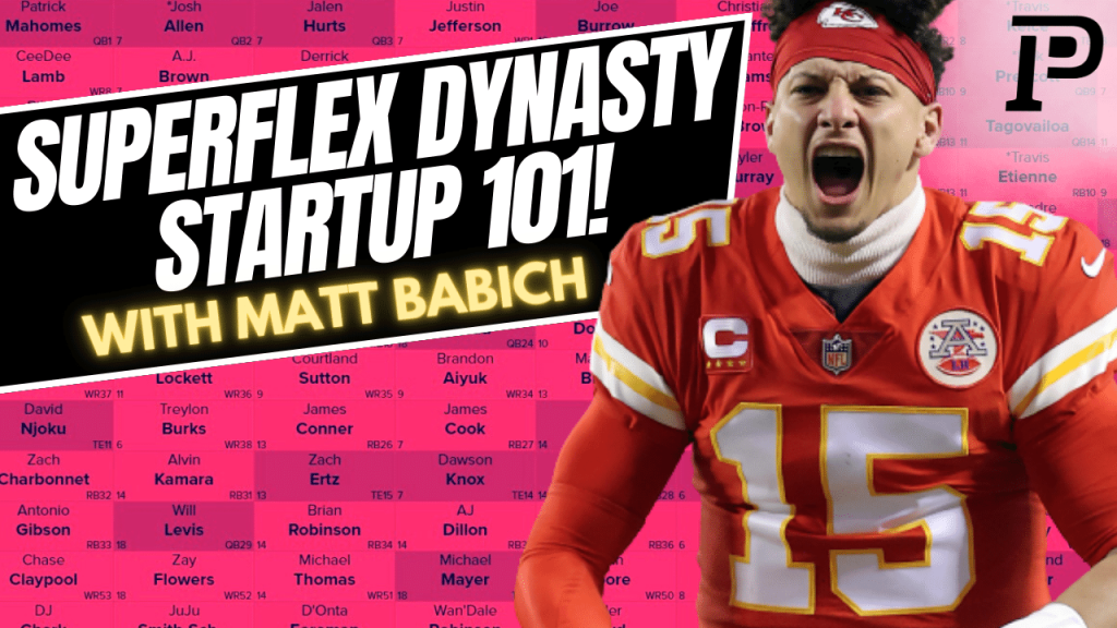 Superflex Dynasty Startup Drafts | A Beginner's Guide
