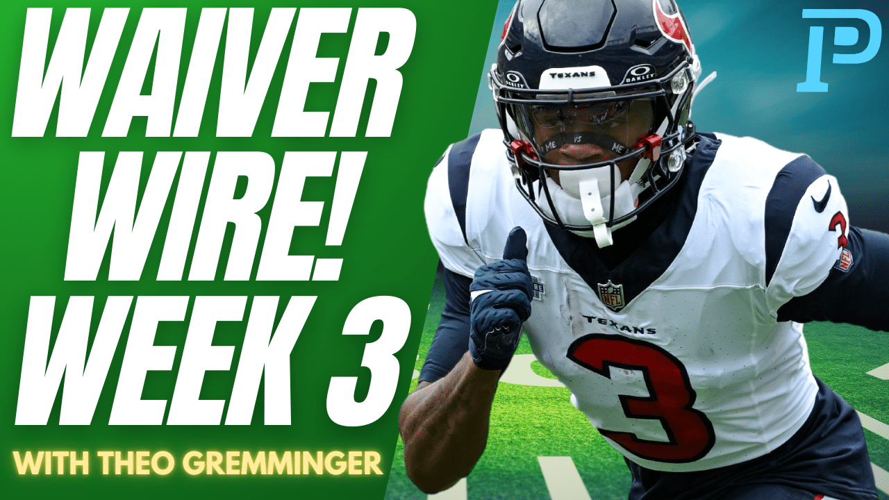 Waiver Wire Week 3 Fantasy Football 2023