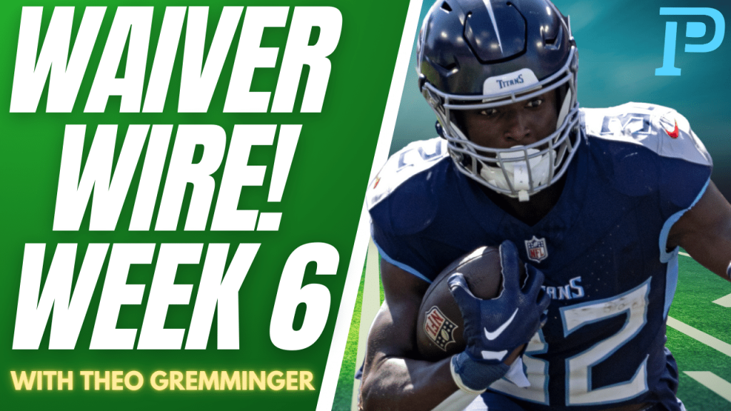 Waiver Wire Week 6 | Fantasy Football 2023