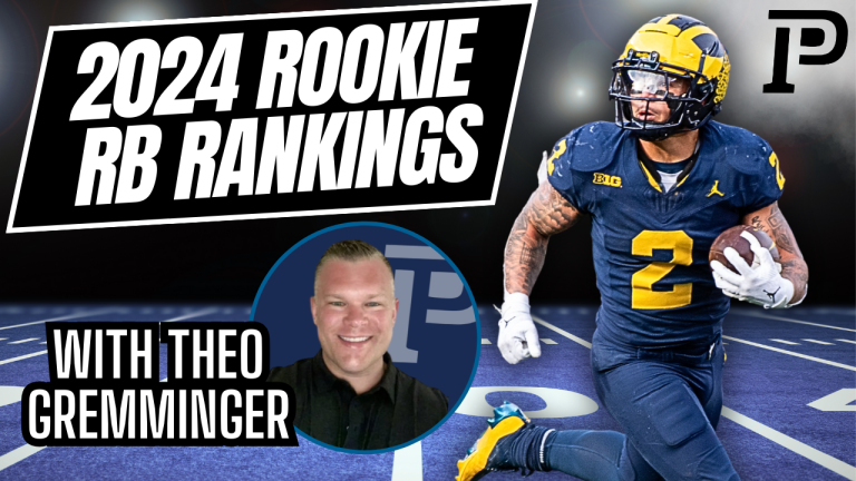 2024 Rookie Running Back Rankings - Top 10 RB Rankings