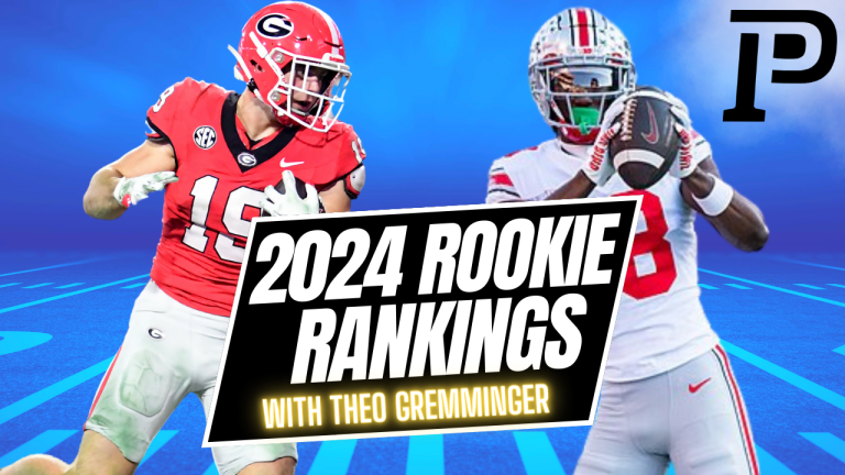 2024 Rookie Draft Rankings | Top 24 Rookies in 1 QB Leagues