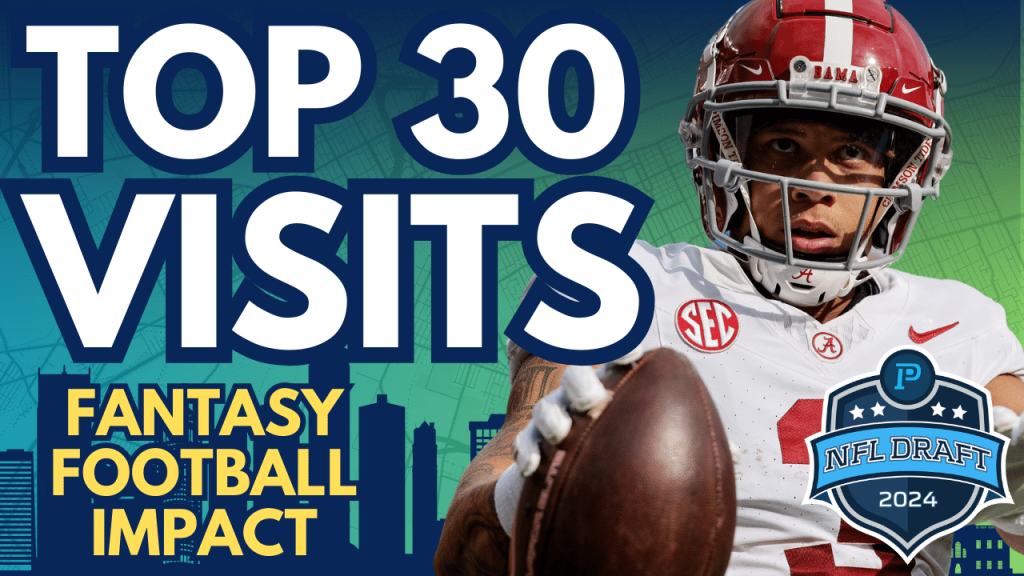 Top 30 Visits from the 2024 NFL Draft - Fantasy Football Impact