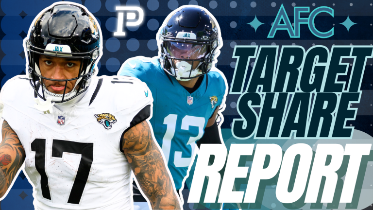 Target Share Report: AFC Edition | Projected Target Leaders for All 16 ...