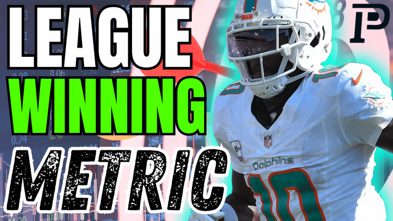 Fantasy Football Stats - Targets per Route Run Leaders
