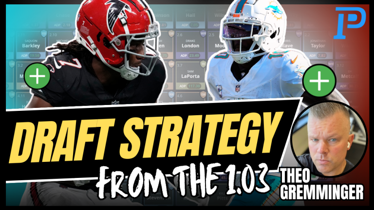 Fantasy Football Strategy - Drafting from the 1.03 in 2024