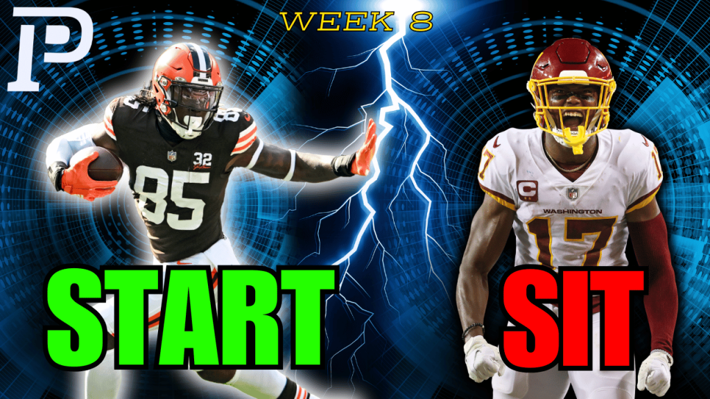 Must Starts and Sits | Fantasy Football Week 8 | PlayerProfiler
