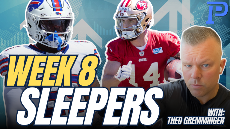Fantasy Sleepers Week 8 | Must-Stash Streamers, Deep Sleepers