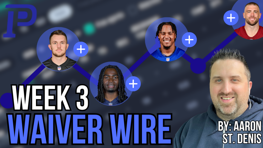 Week 3 Waiver Wire: Must-Add Players, Deep Sleepers, Defense & Kicker ...
