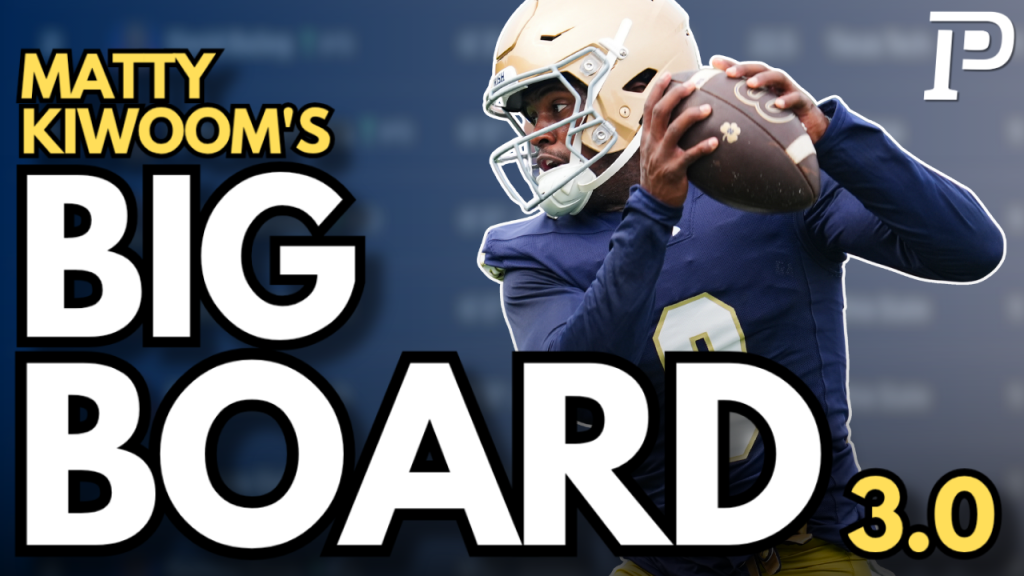 2026 NFL Draft Big Board Update 3.0 | PlayerProfiler